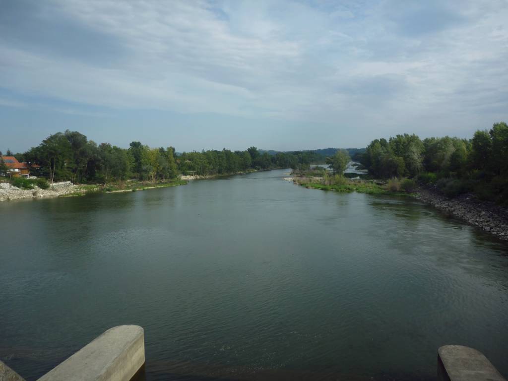 Ptujsko jezero (reka Drava od sotočja stare struge in kanala SD1 do ...