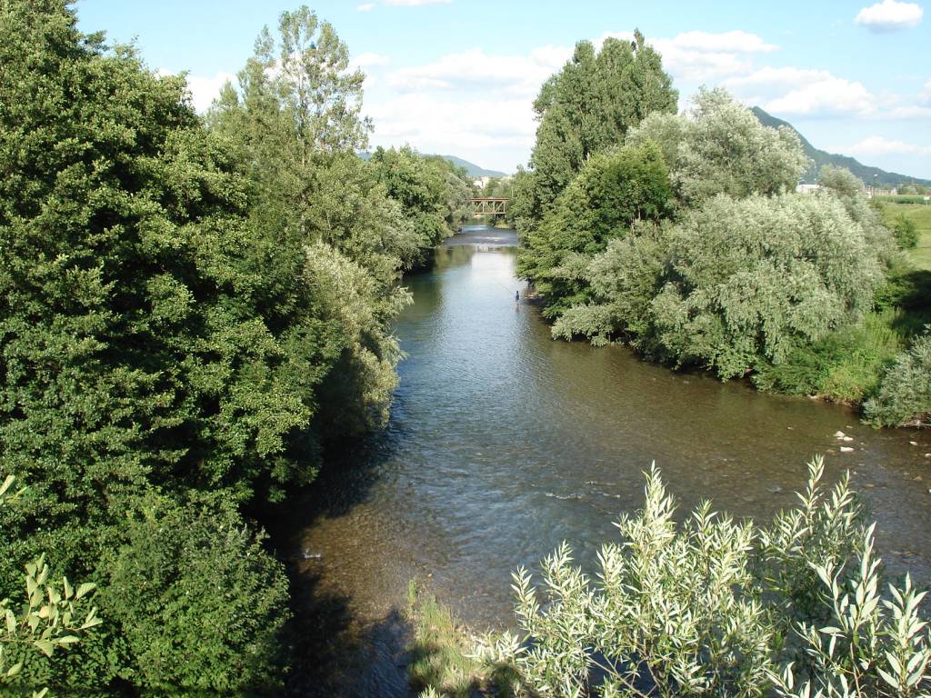 Il fiume Sora (Dalla diga a Goričane all’ultima diga prima del deflusso ...