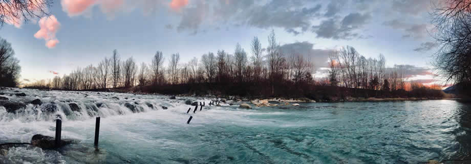 Reka Savinja (od izliva Bolske do mostu v Kasazah), kanal Podvinska ...